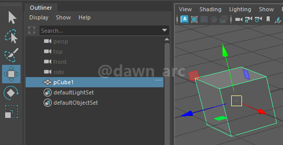 [Maya]Display-Viewport